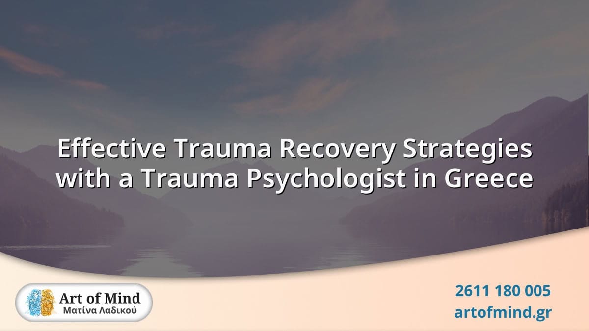 Effective Trauma Recovery Strategies With A Trauma Psychologist In ...